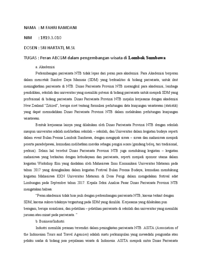 Lombok Sumbawa | PDF