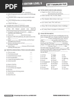 Prepare 3 Workbook Answer Keys | PDF