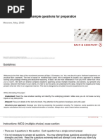 Wharton Consulting Club Case Book | PDF