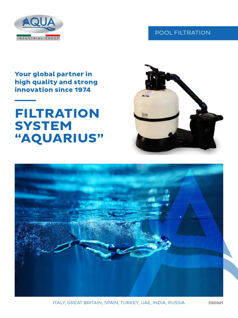 3 Filtration System "Aquarius" - Data Sheet | PDF