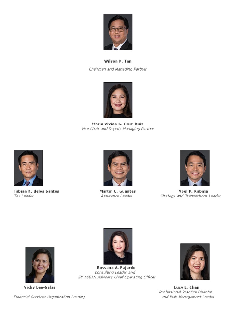 SGV leadership structure | PDF | Certified Public Accountant | Accountant