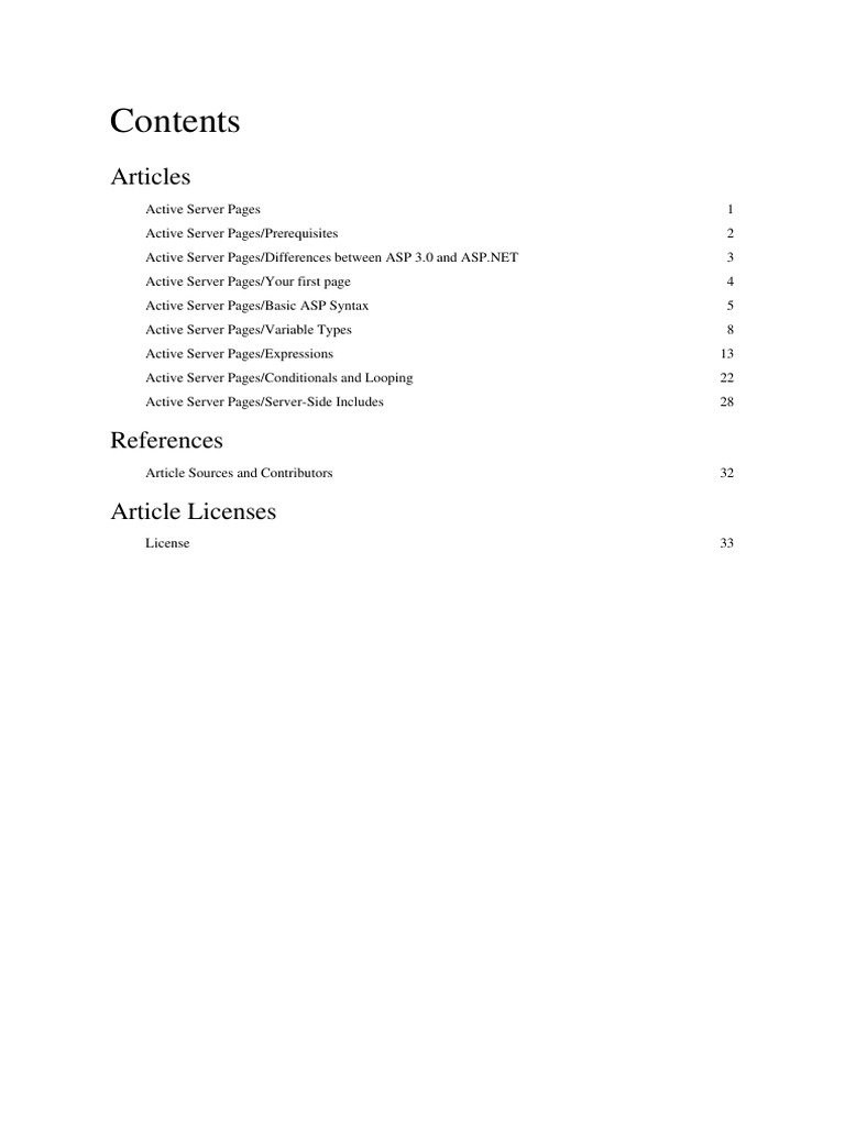 Introduction to Active Server Pages (ASP): A Comprehensive Guide to the ...