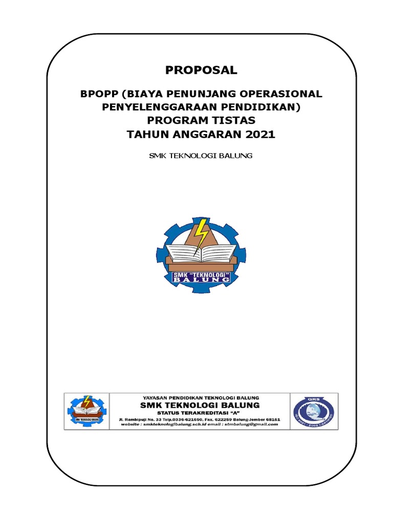 Format Proposal SMK 2021 | PDF