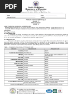 Week 3: Cell Modifications: General Biology 1 | PDF | Cell Cycle | Mitosis