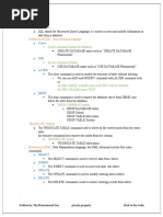 SQL Commands Cheat Sheet | PDF | Data Management Software | Computer Data