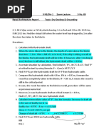 Calculating KB, BM | PDF | Science & Mathematics