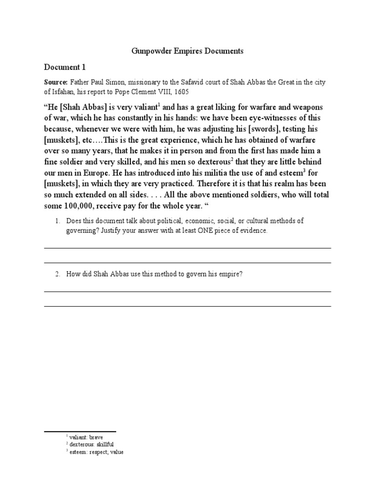 Gunpowder Empires Documents | PDF | Shia Islam | Ottoman Empire