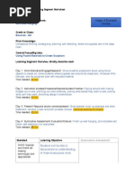 Simon Irin Cardboard Relief Sculpture Lesson Plan | PDF | Relief | Lecture