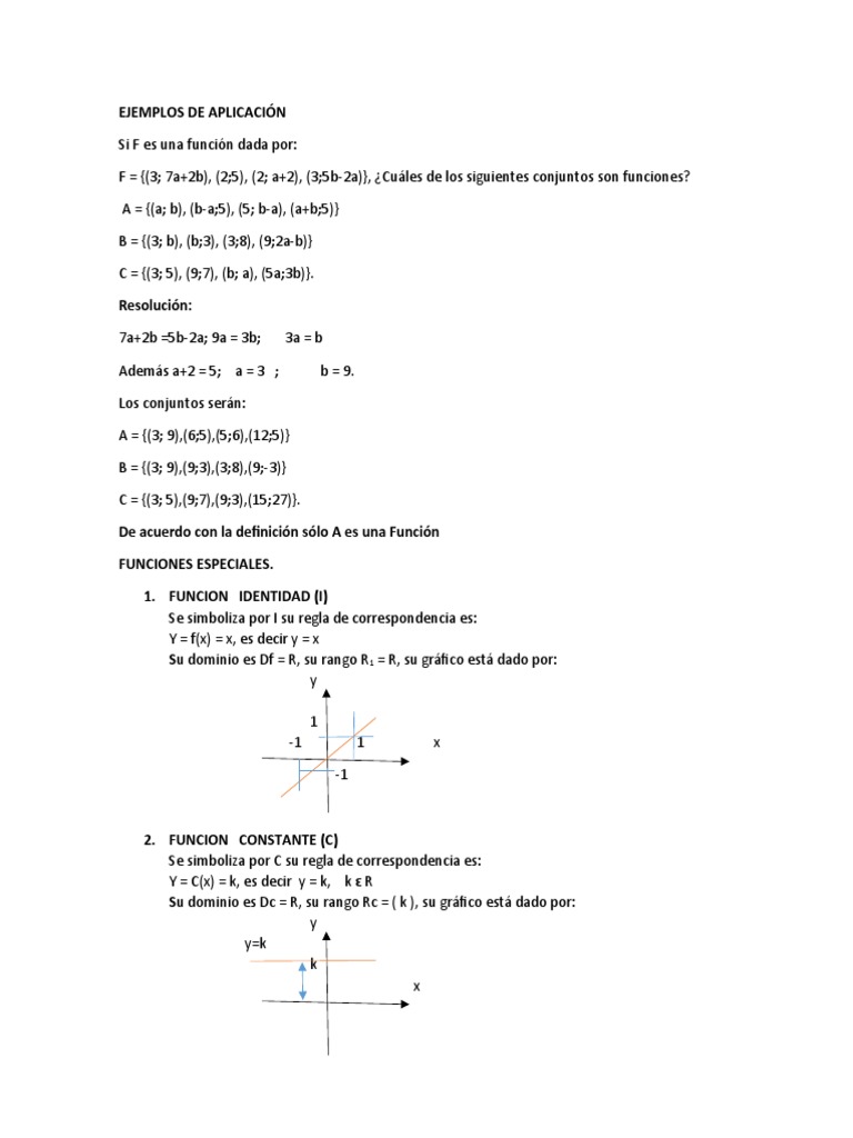 10 Tipos de Funciones Matemáticas 21 Set | PDF | Funcion exponencial ...
