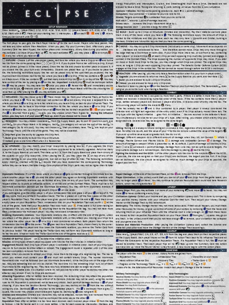 Eclipse v2 | PDF | Ships | Weaponry