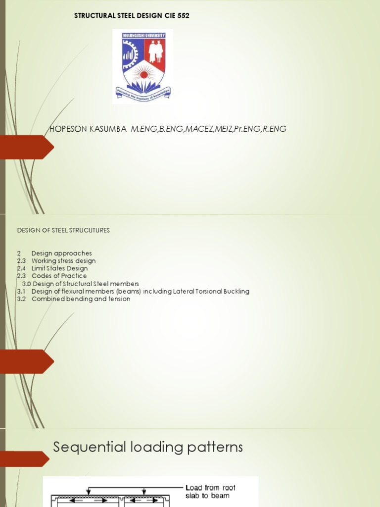 Lecture 3 & 4 Structural Steel Design Mu | PDF | Buckling | Beam ...