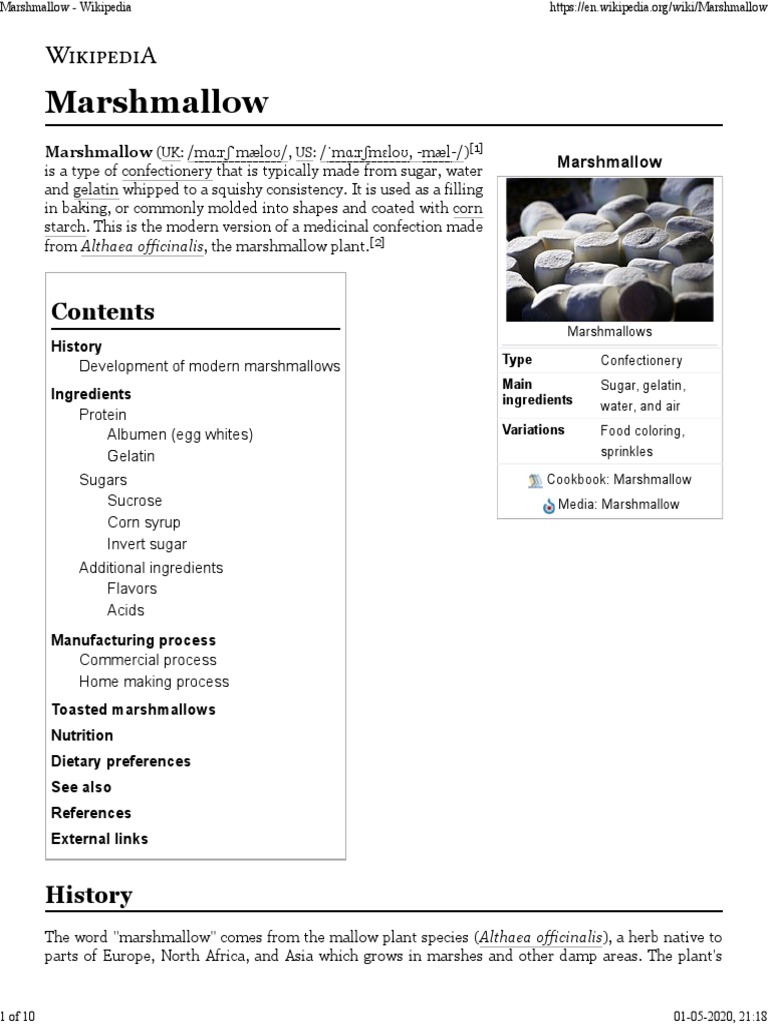 Mars Mallow | PDF | Marshmallow | Food And Drink