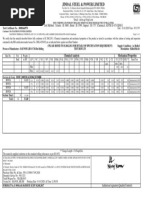 Wire Rope Test Certificate | PDF | Rope | Wire