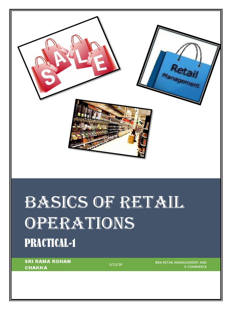 Basics of Retailing Practical-1 PDF | PDF | Consumerism | Retail