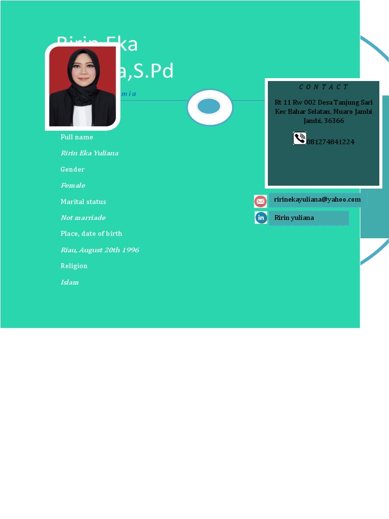 CV Terbaru - For Merge | PDF