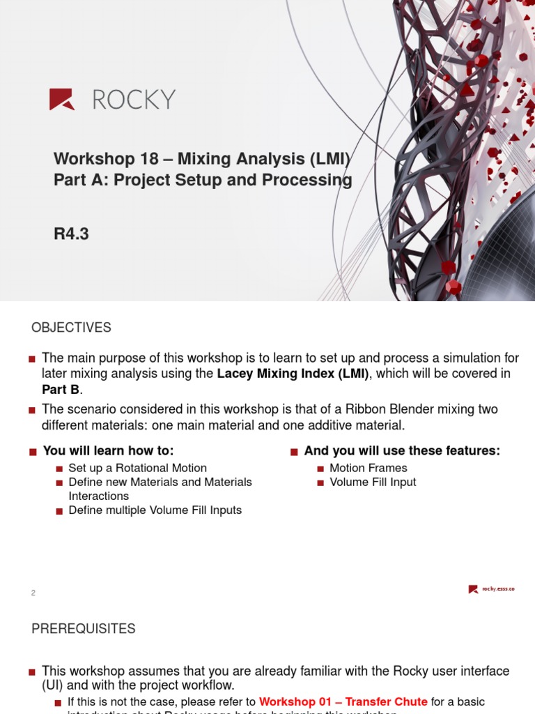 Workshop 18 - Mixing Analysis (LMI) Part A: Project Setup and ...