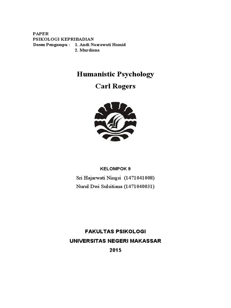 Carl Rogers HUMANISTIC PSYCHOLOGY | PDF