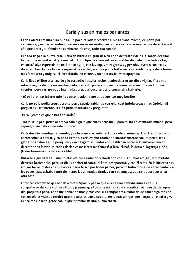 Cuentos Para Reflexionar Pdf León Cuentos