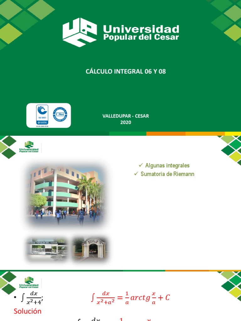 Portada de Cálculo Integral 2020 | PDF | Integral | Álgebra