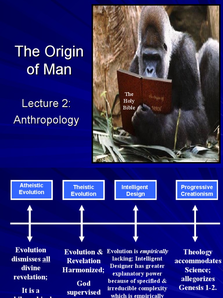 Lecture 2 Origin of Man | PDF