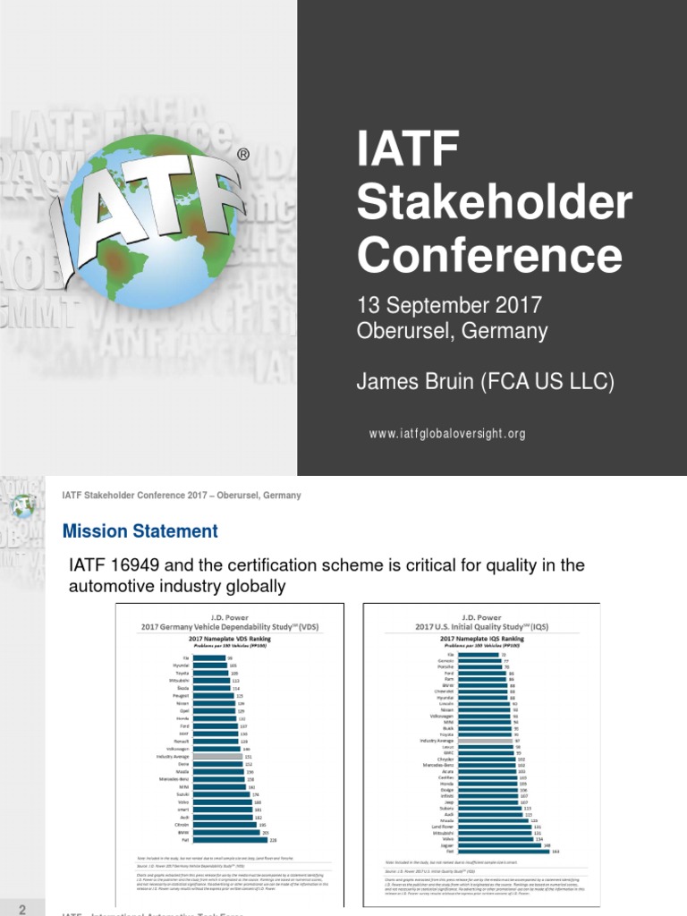 02 - IATF Stakeholder Conference 2017 - James Bruin - FINAL | PDF ...