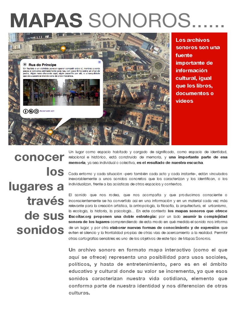 Mapas Sonoros | PDF | Sonido | Mapa