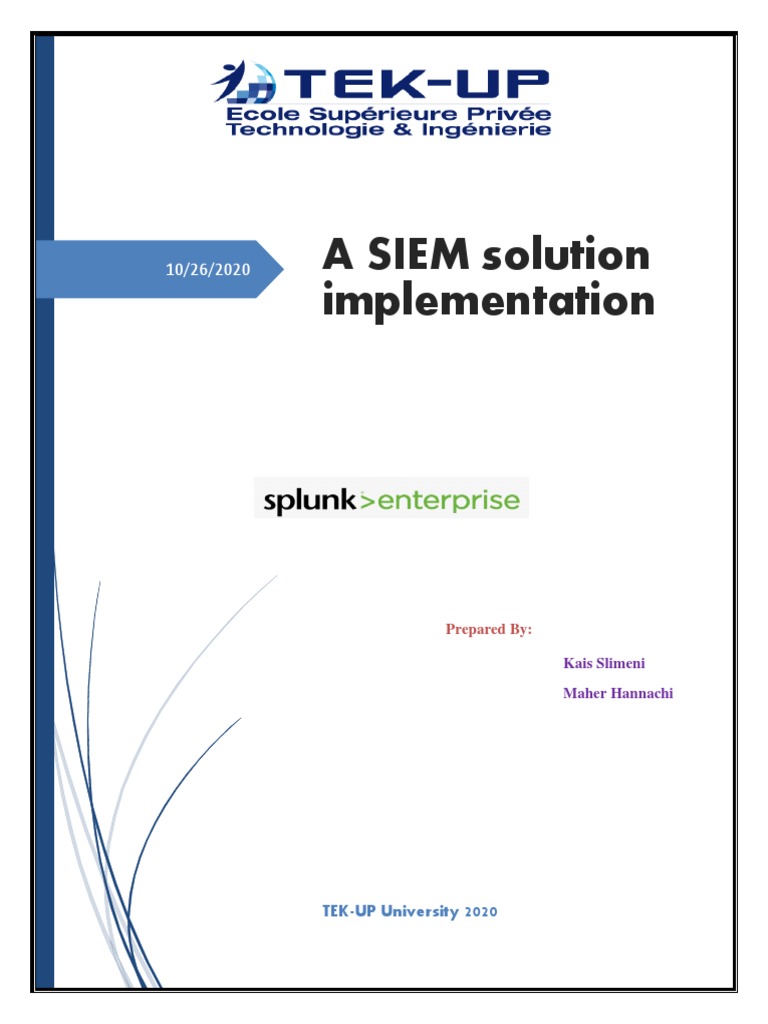 Splunk Solution Implementation | PDF | Server (Computing) | Port ...