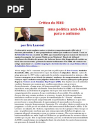 CID-11: Diagnóstico Unificado do TEA | PDF | Espectro do autismo ...