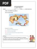 Poblamiento de América para Tercer Grado de Primaria | PDF | Américas