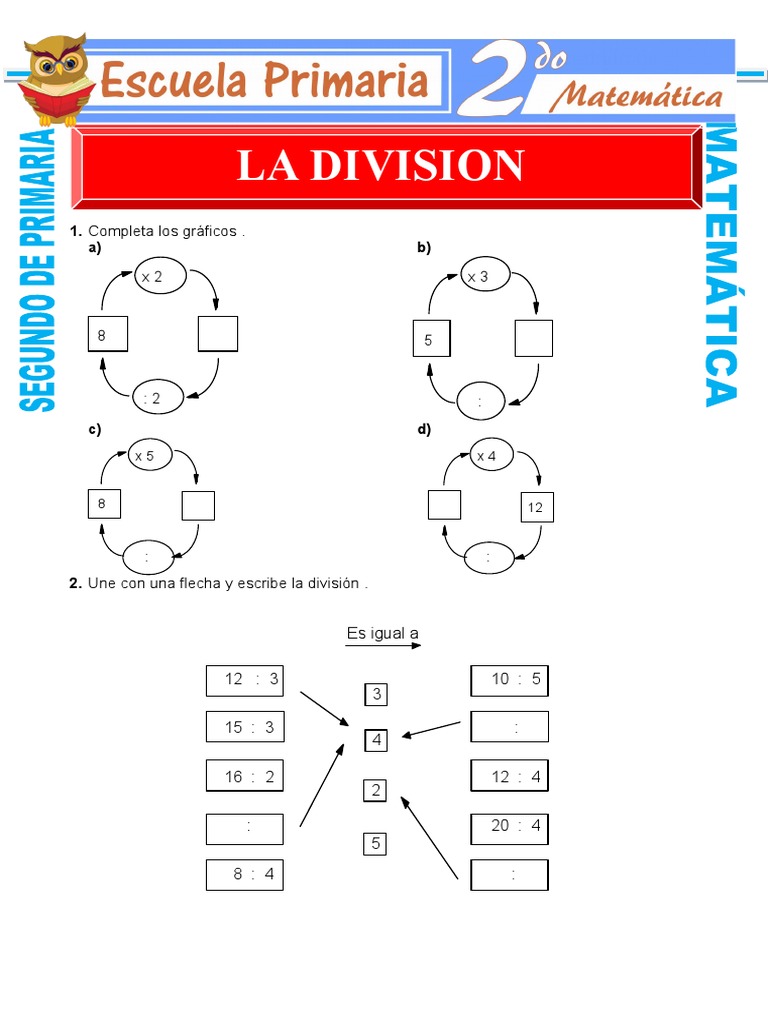 La Division para Segundo de Primaria | PDF