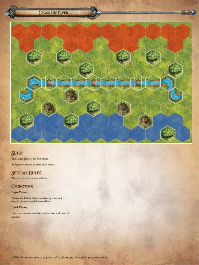Cross The River Cross The River: Setup Setup | PDF | Leisure Activities ...