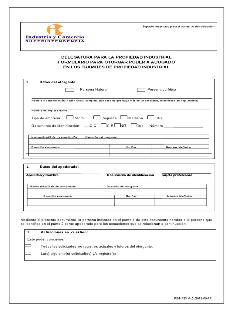 Formato SIC MARCAS | PDF | Propiedad | Instituciones sociales