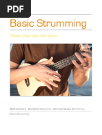 Somewhere Over The Rainbow Strumming Pattern Worksheet | PDF | Rhythm ...