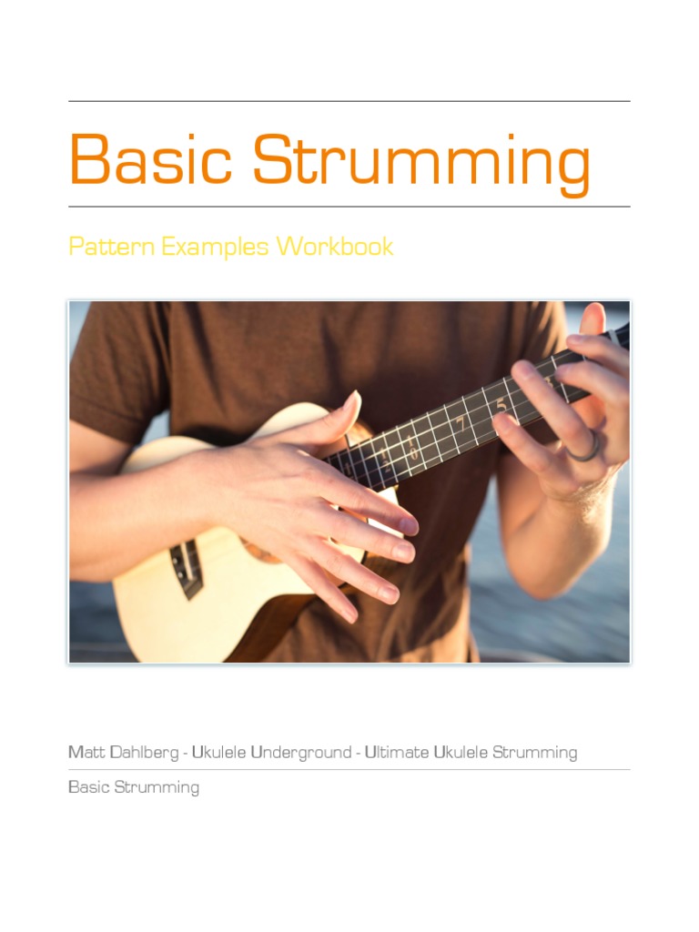 Ukulele Strumming Patterns Workbook | PDF