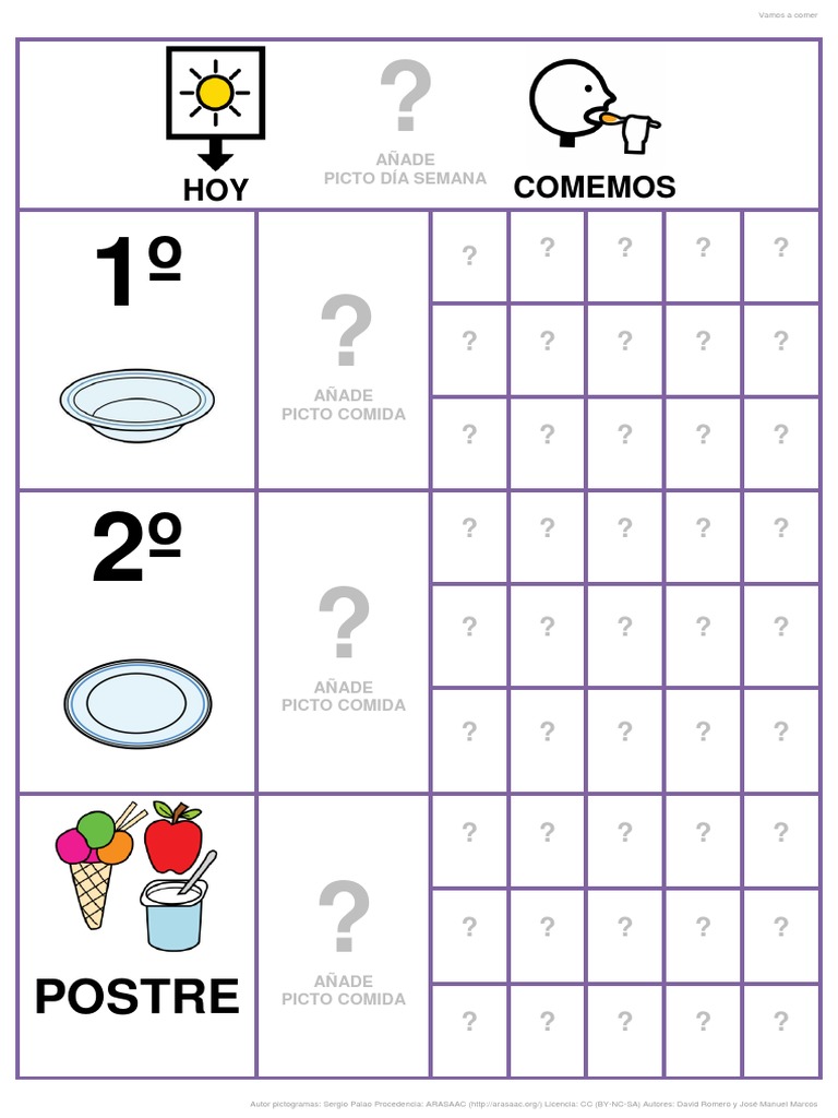 Vamos A Comer PDF | PDF | Cuchara | Alimentos