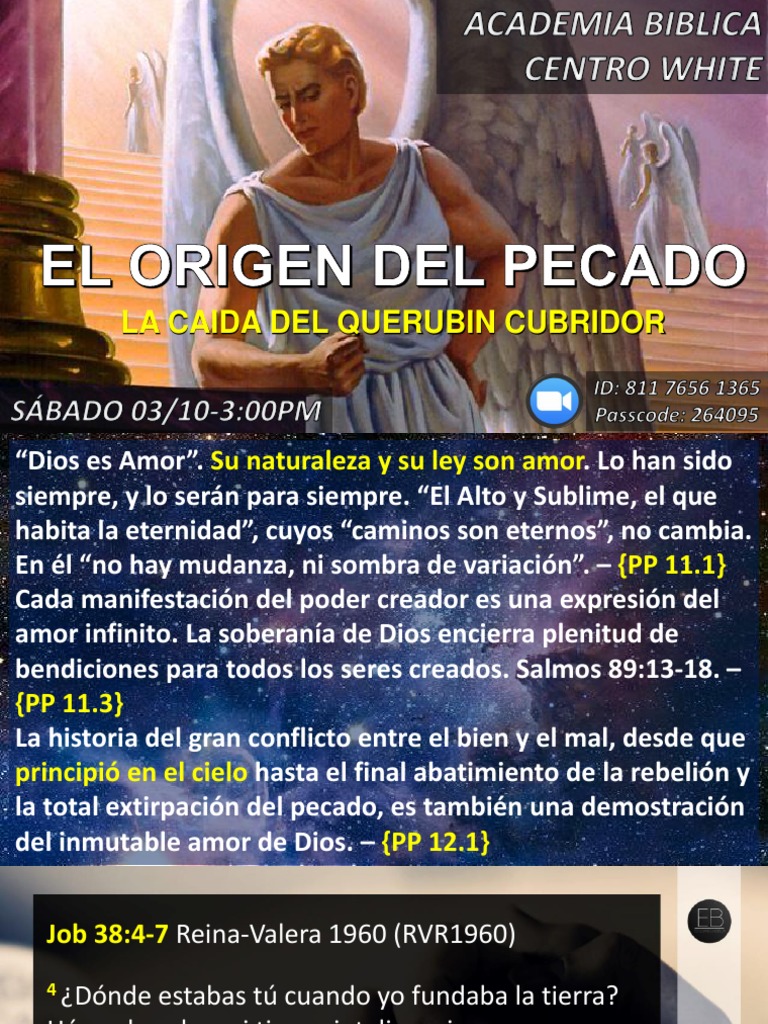 LA CAÍDA DEL QUERUBÍN CUBRIDOR | PDF | Arca de la Alianza | Lucifer