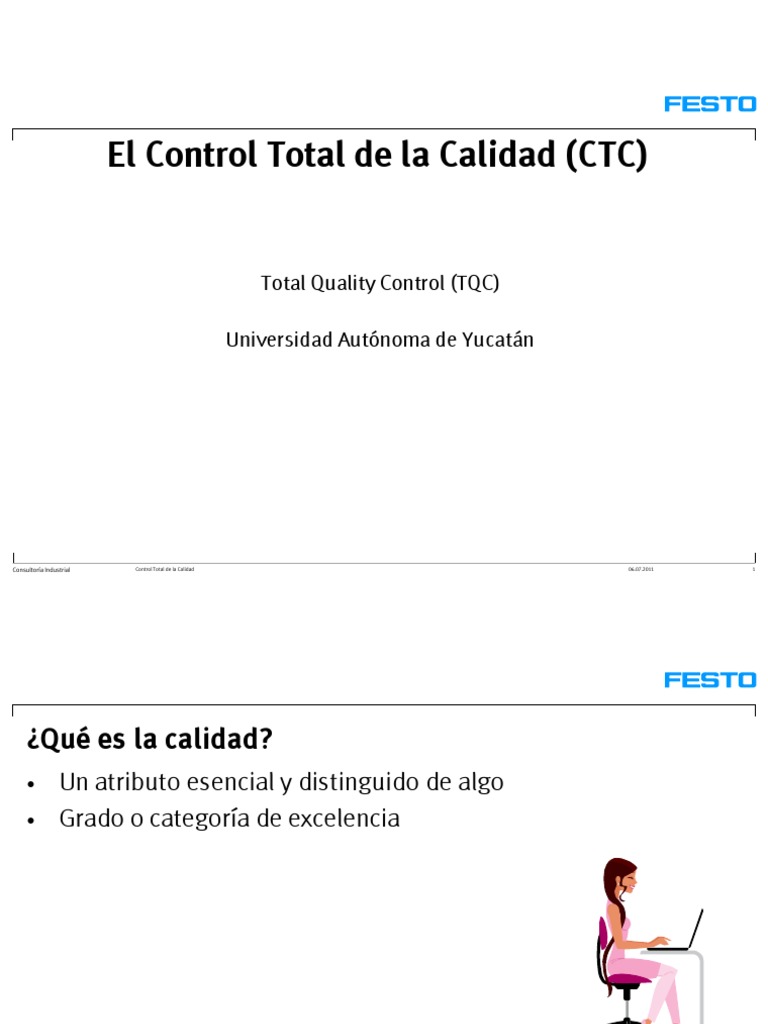 Principios de TQC | PDF | Calidad (comercial) | Marketing