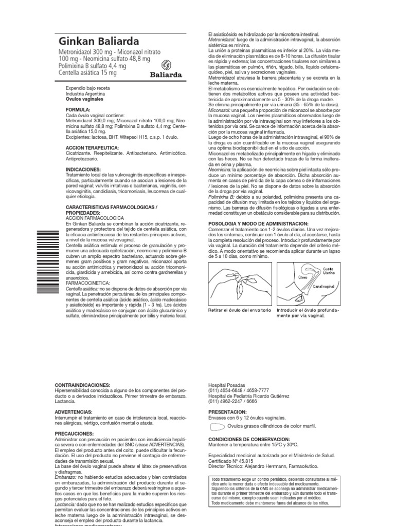 Ginkan | PDF | Medicamentos con receta | Farmacología
