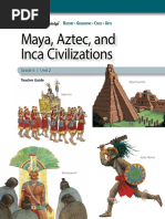 Aztecs, Mayas, Incas Comparison Chart | PDF