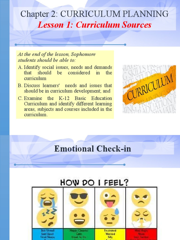 Curriculum Sources | PDF | Curriculum | Applied Psychology