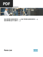 Part List GA37 AII370076 | PDF | Washer (Hardware) | Pipe (Fluid ...