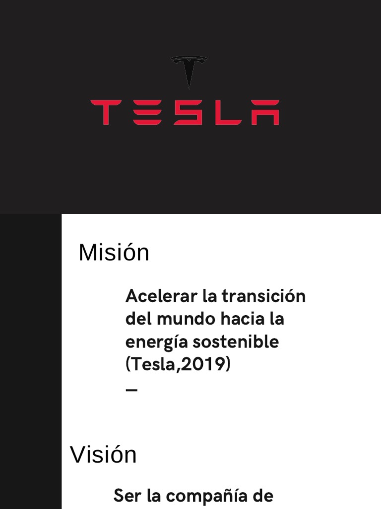Acelerar La Transición Del Mundo Hacia La Energía Sostenible (Tesla ...