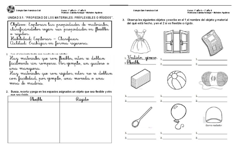 Propiedad Materiales - Flexibles o Rigidos | PDF