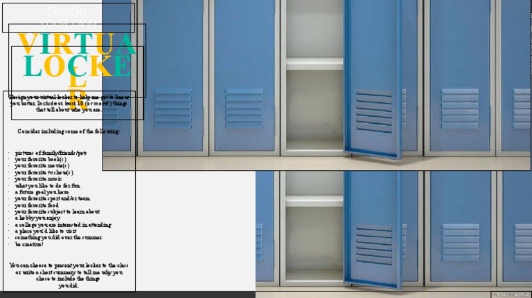 Create Your Virtual Locker Design | PDF | Language Arts & Discipline ...