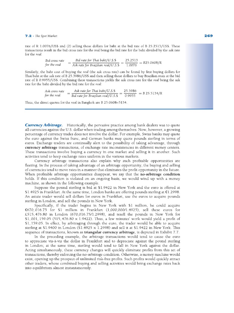 Triangular Currency Arbitrage | PDF