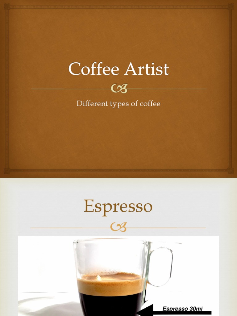 11 Different Types of Coffee PDF | PDF