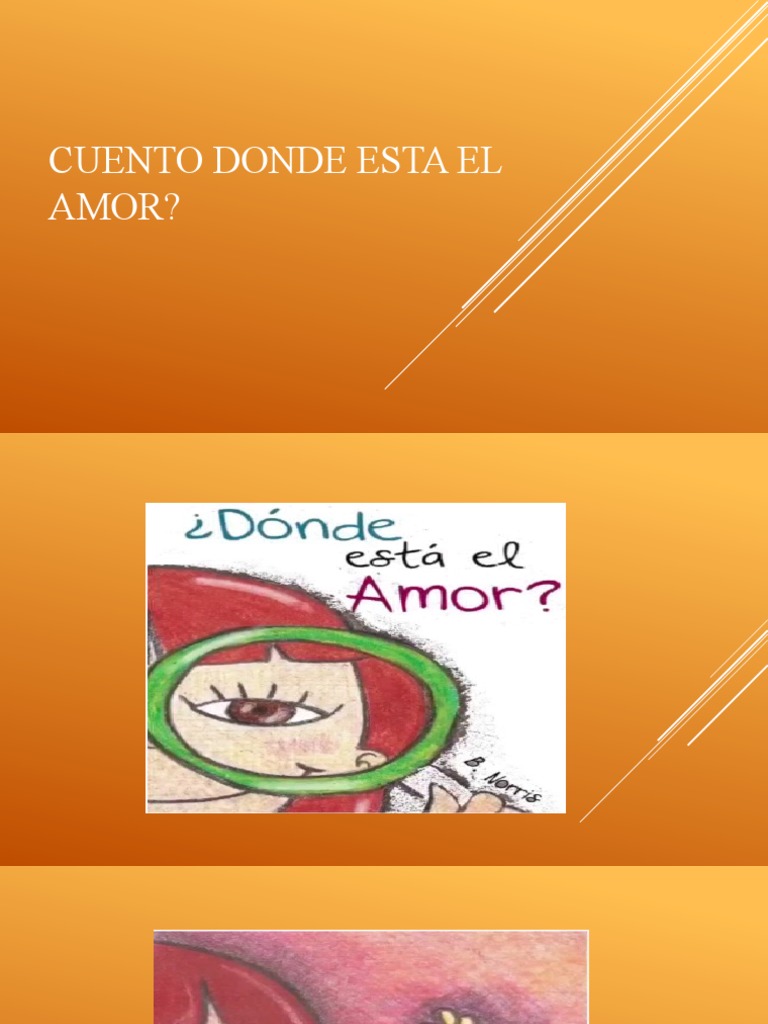 Cuento Donde Esta El Amor | PDF