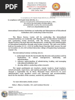 SSG and SPG Leadership Training Proposal and Matrix 2 | PDF ...