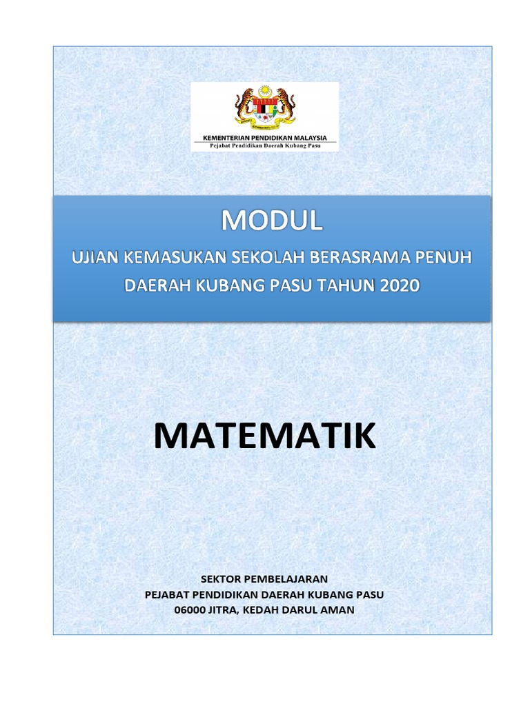 03UKSBP Matematik PDF | PDF