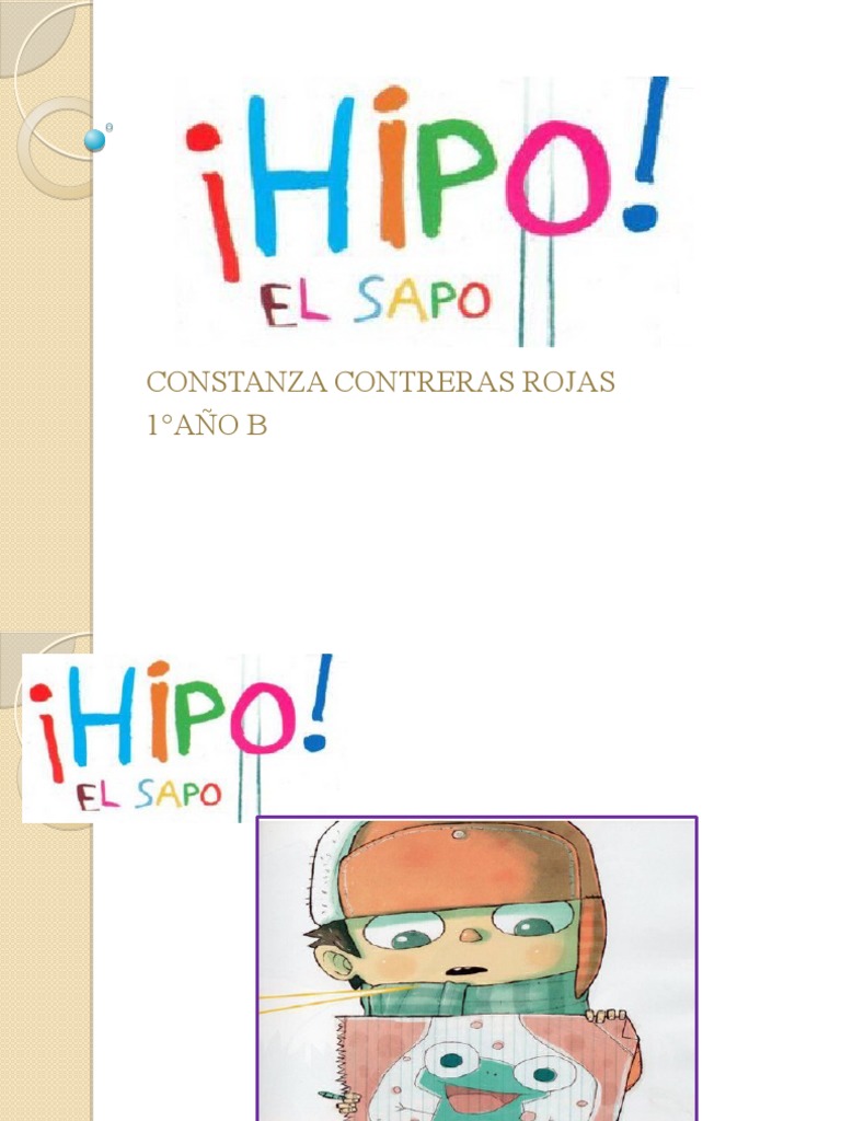 Resumen Hipo El Sapo en Imágenes | PDF
